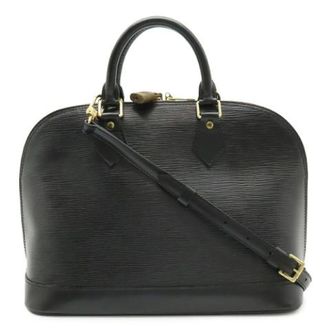 Louis Vuitton Pre-owned Alma Epi 2way Bag - Femme - Pre-owned - Noir - Taille: ONE Size