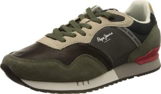 Pepe Jeans London Herren London ONE Cover M Sneaker, 765KHAKI Green, 40 EU