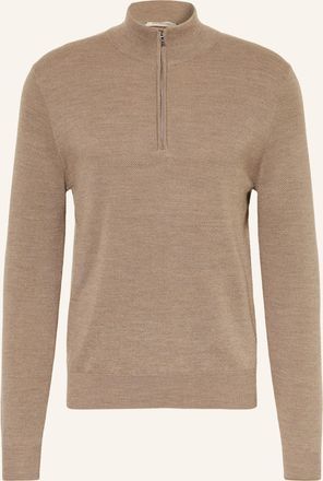 Fioroni Cashmere Fioroni Piqu&eacute;-Troyer beige