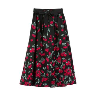 Twinset Femme, Jupes, Noir, Taille: 38 FR Maxi Skirt
