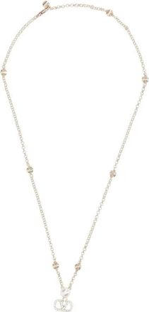 Valentino Garavani Halskette - Vlogo Signature Necklace - Gold - Gr. unisize - in Mehrfarbig - f&uuml;r Damen