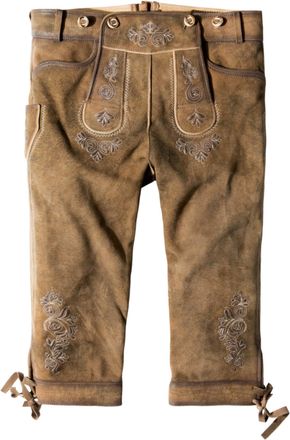 Stockerpoint Justin4 Herren Trachtenlederhose, Havanna Gespeckt, 60