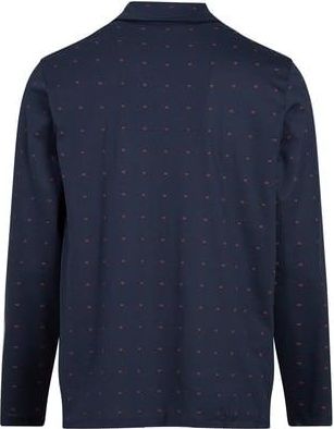 Thinking Mu Pantalon broderies poissons en coton