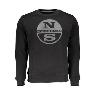 North Sails Homme, Sweatshirts et sweats &agrave; capuche, Noir, Taille: 2XL SweaT-shirt col rond Ns2023