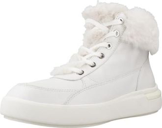 Geox Femme D Dalyla A Basket, Blanc, 39 EU
