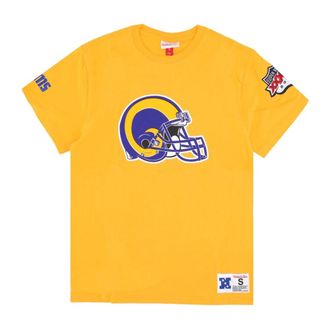 Mitchell & Ness Losram Gold T-Shirt - - Tops - Herren - Gelb - S