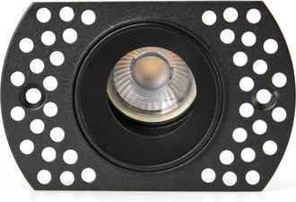 Faro Barcelona Faro Barcelona 44111 FLIC Einbauspot, schwenkbar, Trimless, Schwarz, MR11 GU10