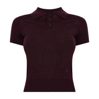Dsquared2 Woll-Polo - - Tops - Damen - Lila - M