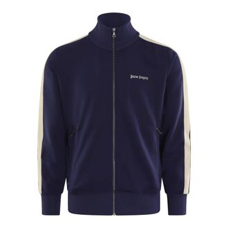 Palm Angels Classic Logo Trackjacket - - Sweatshirts & Hoodies - Herren - Blau - M