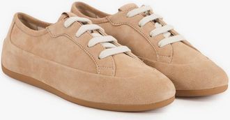 Geox Baskets basses Addisse en cuir su&eacute;d&eacute;