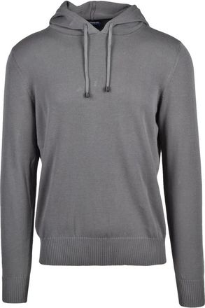 Drumohr Homme, Sweatshirts et sweats &agrave; capuche, Gris, Taille: M Felpa in maglia