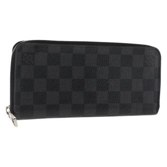 Louis Vuitton Portefeuille en Toile Pr&eacute;-owned - Femme - Pre-owned - Noir - Taille: ONE Size