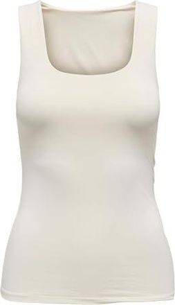 Only ONLEA S/L 2-Ways FIT Top JRS Noos Hauts, Cloud Dancer, XXL Femme