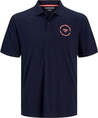 Jack & Jones Jjsimon Polo SS, Sky Captain, M Hommes