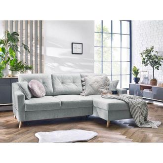 BOBOCHIC Bobochic - xs - Canap&eacute; dangle convertible coffre sweden Angle droit Gris clair