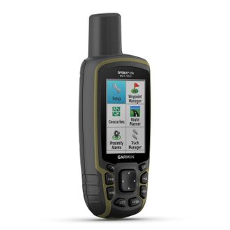 Garmin GPSMAP 65s - Robustes GPS-Outdoor-Navi mit vorinstallierter TopoActive Europakarte, 2,6 Farbdisplay, Barometer & Kompass. Navigation mit 5 Satellitens