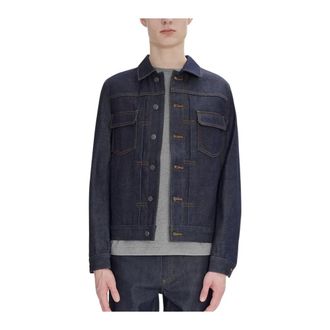 A.P.C. Veste Jean Work - - Jackets - Herren - Blau - L