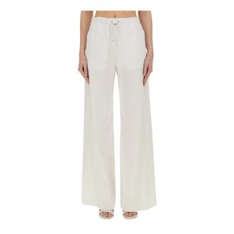 Moschino Pantalone - - Trousers - Damen - Wei&szlig; - M