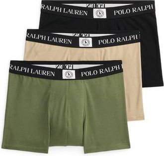 Polo Ralph Lauren Boxer uni en coton m&eacute;lang&eacute;