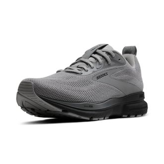 Brooks Herren Trace 4 Neutral Running Shoe, Grau/Schwarz/Ebenholz, 44.5 EU