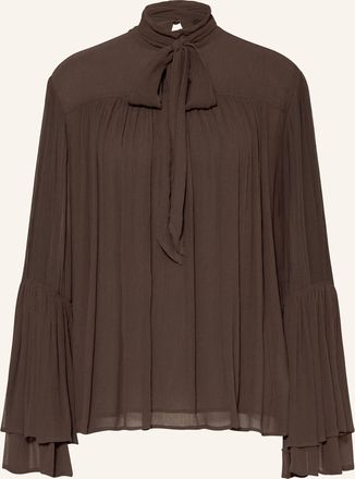 Riani Riani Schluppenbluse braun