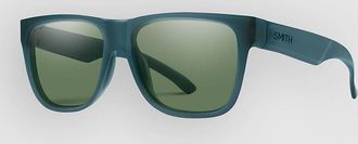 Smith Lowdown 2 Core Matte Pacific Crystal Sonnenbrille polarized gray green