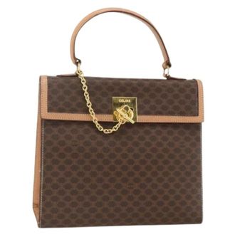 Celine Pre-owned Plastic Hand Bag - Femme - Pre-owned - Brun - Taille: ONE Size