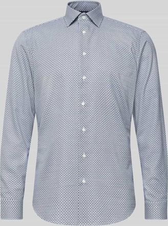 Christian Berg Regular Fit Business Hemd aus Baumwolle mit Kentkragen