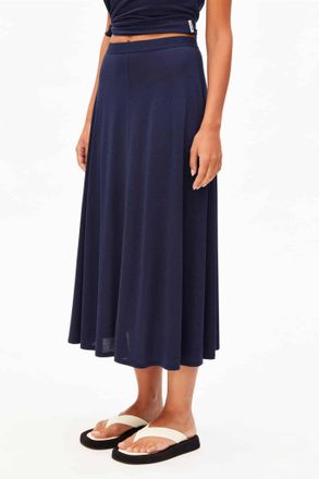 Armedangels Damen vegan Rock Ileniaa Laraa Dunkelblau