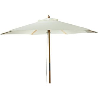 Bigbuy Parasol de jardin en bois, &oslash; 250 cm
