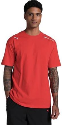 Puma F1 Ess Graphic Tee-Relaxed T-Shirt, Rouge Pop, XL Homme