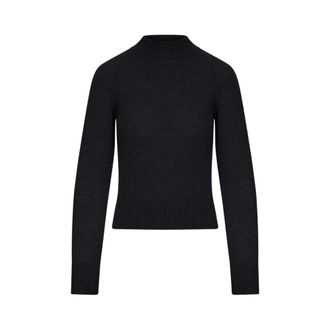 Dries Van Noten Femme, Pulls, Noir, Taille: 40 FR Texas Sweater