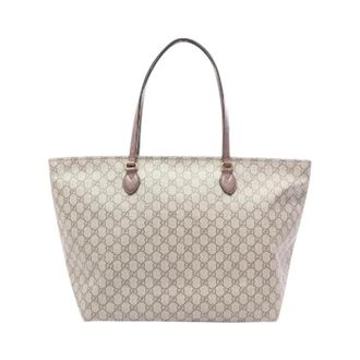 Gucci Pre-owned GG Supreme Coated Canvas Tote Bag - - Pre-owned - Damen - Beige - ONE SIZE