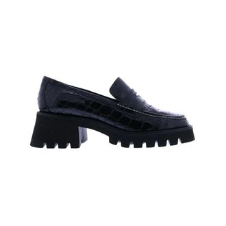 Pons Quintana Femme, Chaussures, Noir, Taille: 41 EU Chaussures Femme en Cuir Croco Verni