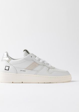 D.A.T.E. court 2.0 basic white-silver