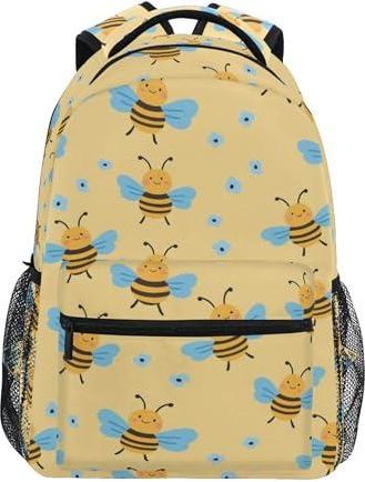 Generic Abeilles Mignonne 23100486 Sac &Agrave; Dos L&eacute;ger Sacs A Dos Antivol Sacs D&Eacute;cole Pour Plein Air Randonn&eacute;e Homme 29X40Cm