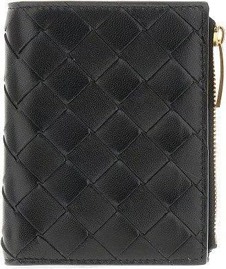 Bottega Veneta Intrecciato nappa leather bi-fold wallet Woman One Size