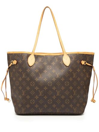 Louis Vuitton sac Neverfull MM pre-owned (2008) - Marron