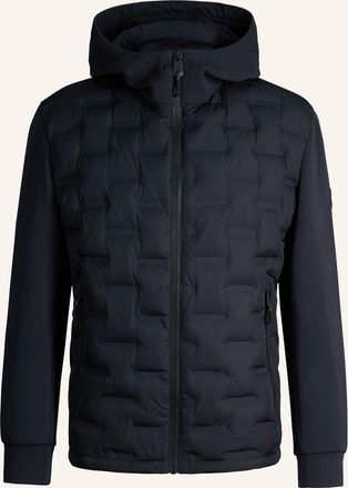 Strellson Steppjacke Avio Im Materialmix blau