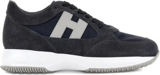 Hogan Homme, Chaussures, Bleu, Taille: 42 EU Interactive Allacciato