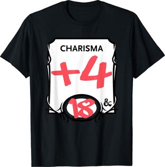 Dungeons & Dragons Charisma + 4 T-Shirt