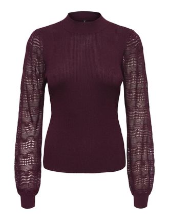 Only Onlannelina Ls Highneck Knit
