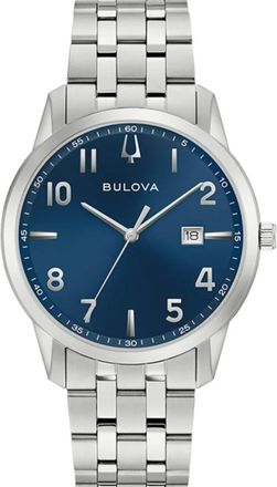 Bulova Femme, Accessoires, Bleu, Taille: ONE Size Classic Watch