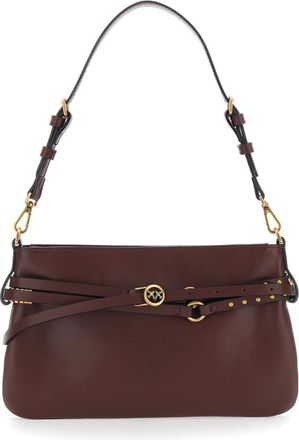 Pinko Pinko, Femme, Sacs, Rouge, Taille: ONE Size Belt Bag Mini Vitello Morbido