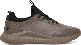 Calvin Klein Sneakers Calvin Klein Eva Runner Laceup Sock Mat Mix YM0YM01443 Braun