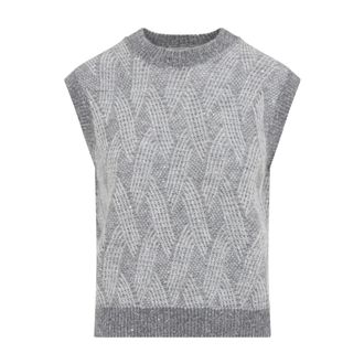 PESERICO Gilet - - Knitwear - Damen - Grau - S