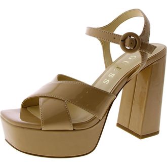 Guess Damen Vallenn Sandalen, Nude 110, 39 EU