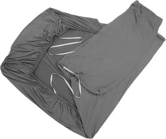 Happyyami Elastischer Sofabezug f&uuml;r Armloses Chaise Lounge Sofa Grauer Stretch sofa&uuml;berwurf Waschbarer M&ouml;belbezug f&uuml;r Wohnzimmer und Schlafzimmer Sch&uuml;tzender un