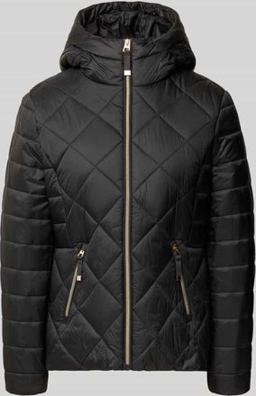Christian Berg Jacke mit Kapuze und Rei&szlig;verschlusstaschen