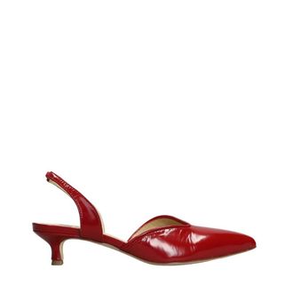 L'Arianna Rote Slingback-Pumps aus Lackleder - - Shoes - Damen - Rot - 35 EU